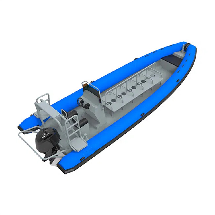 rib boat 960 with 500HP outboard engine for fishing